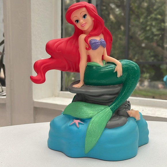 Disney | Accessories | New Disneys Ariel Mermaid Rubber Bank | Poshmark